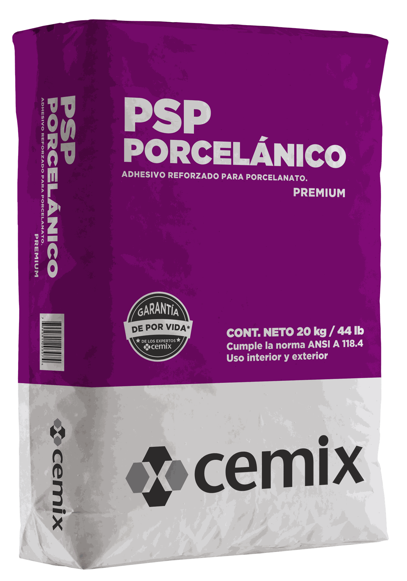 Adhesivo PSP Porcelánico CEMIX - HARMAK