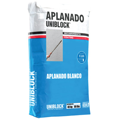 Estuco y Adhesivo para piso UNIBLOCK - Harmak