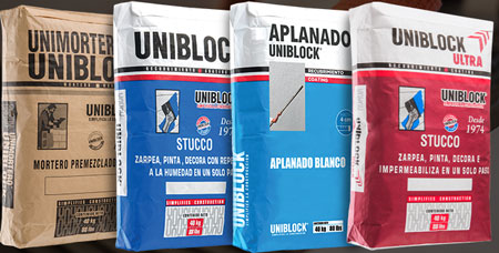 Estuco y Adhesivos UNIBLOCK - Harmak